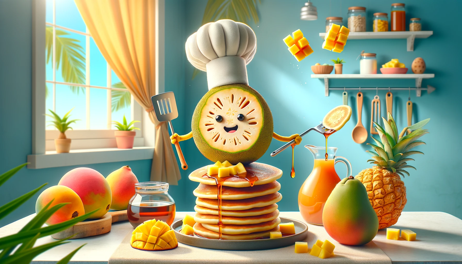 Breadfruit Pancakes Recipe | Breadfruitonline